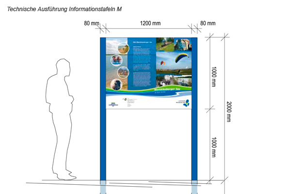 Touristische Informationstafeln | scalare